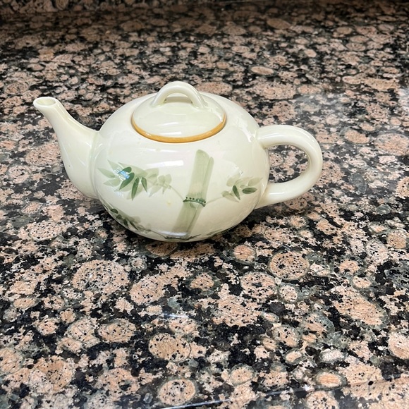Cost Plus World Market | Kitchen | World Market Bamboo Tea Pot | Poshmark
